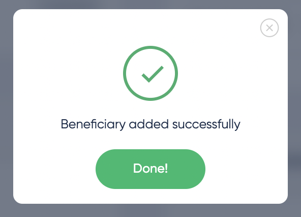 HOW TO ADD A WITHDRAWAL BENEFICIARY