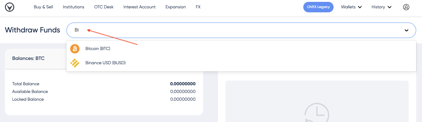 HOW TO WITHDRAW CRYPTOCURRENCY ON OVEX